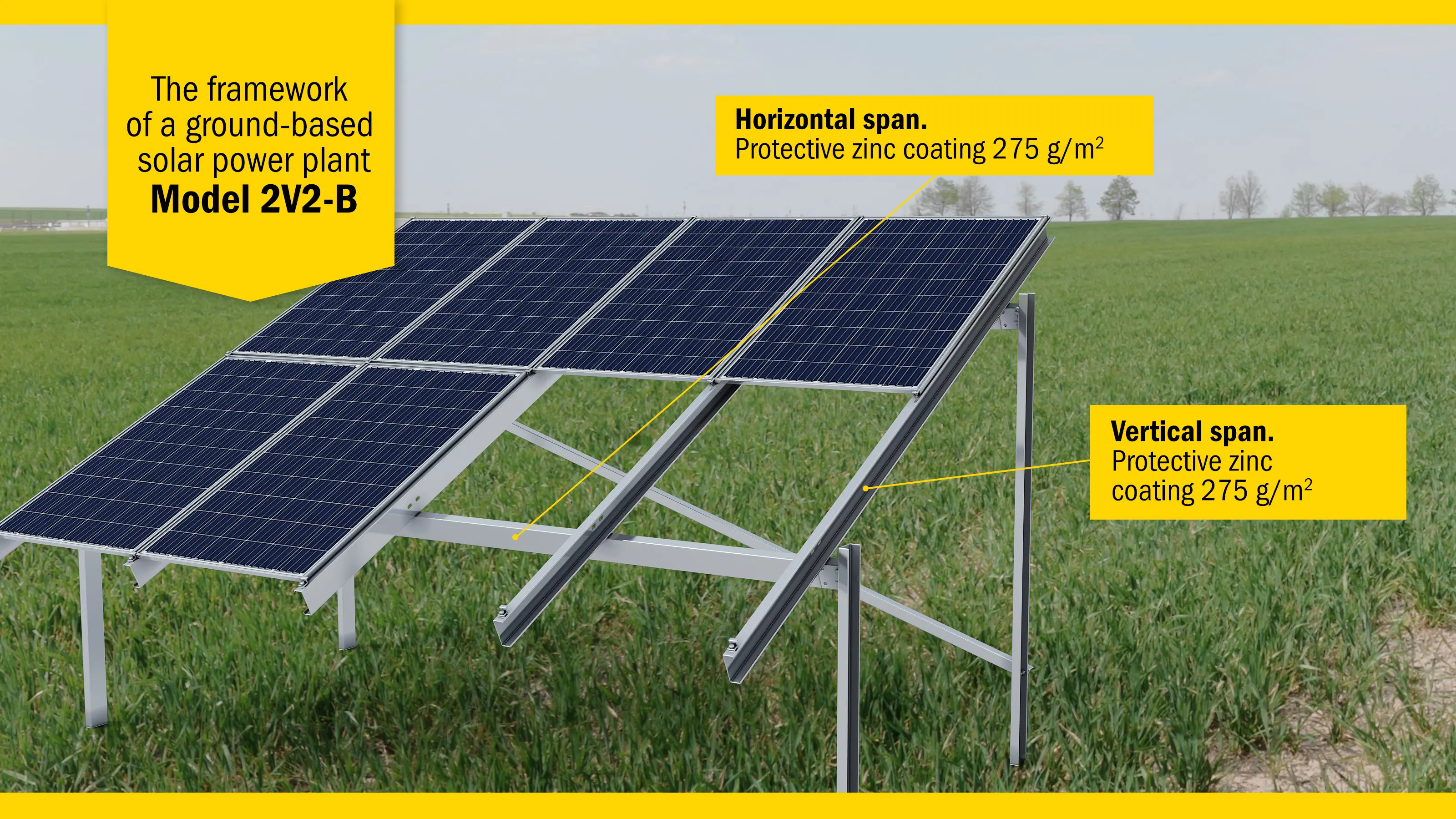 2V2-B: bifacial ground mounted