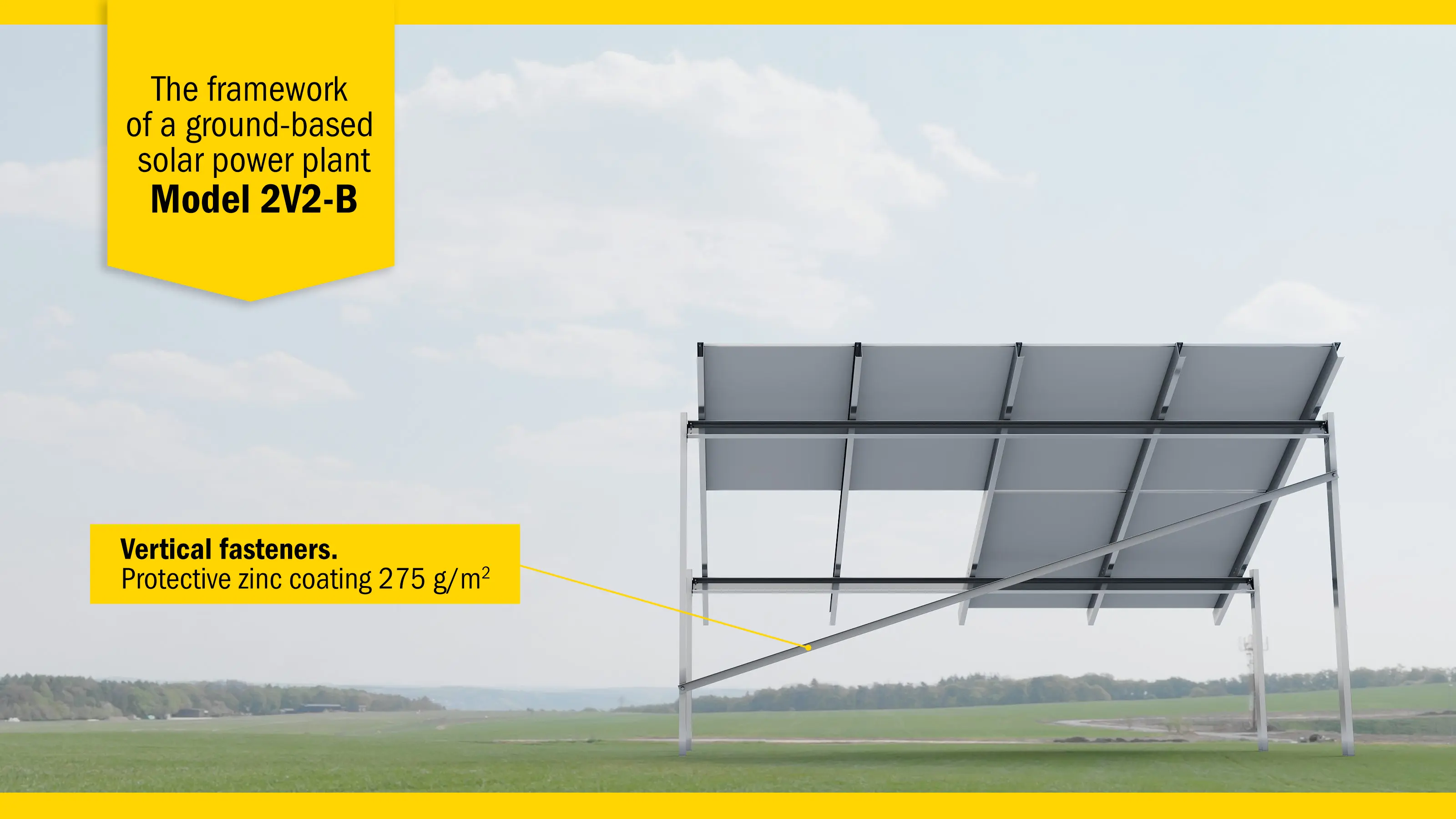 2V2-B: bifacial ground mounted